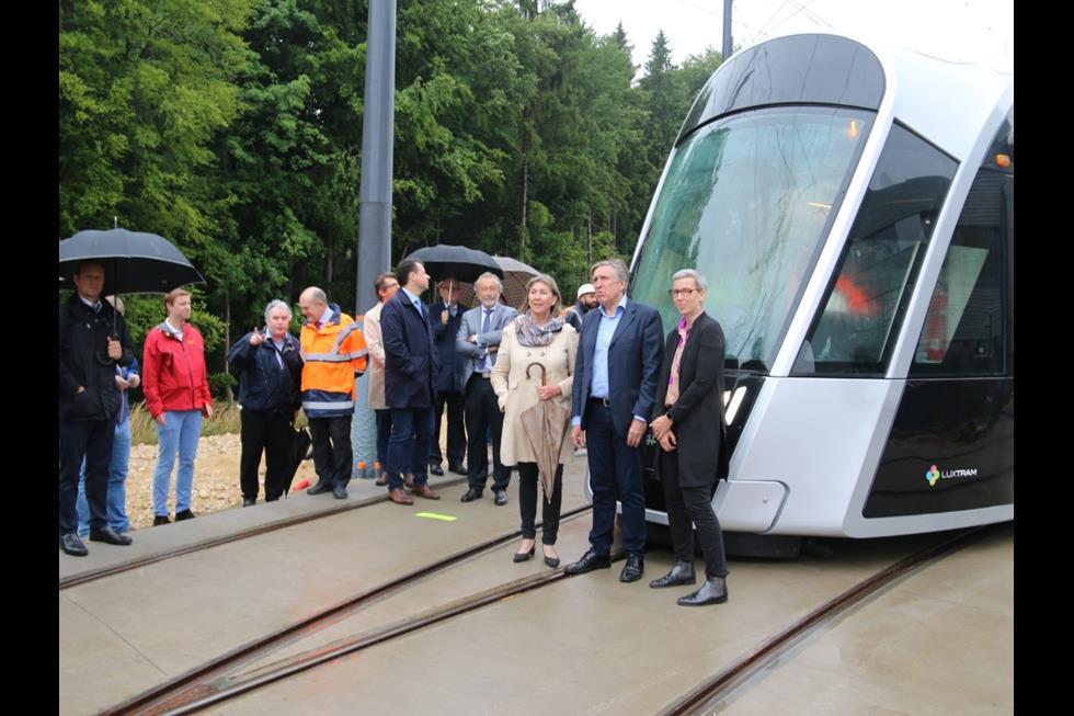 Luxtram starts test running | News | Railway Gazette International